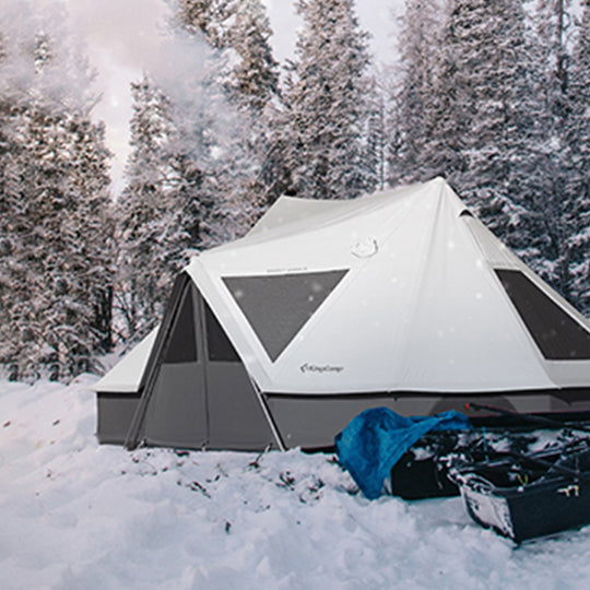KingCamp Glamping Essentials: Khan Tent Series and Chairs, Tables ...