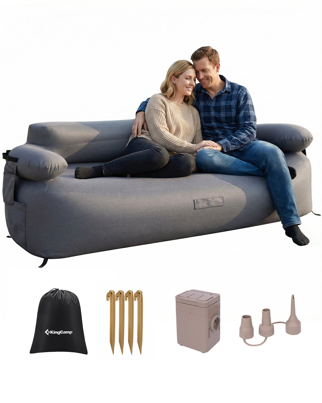 KingCamp Outdoor Inflatable Camping Sofas