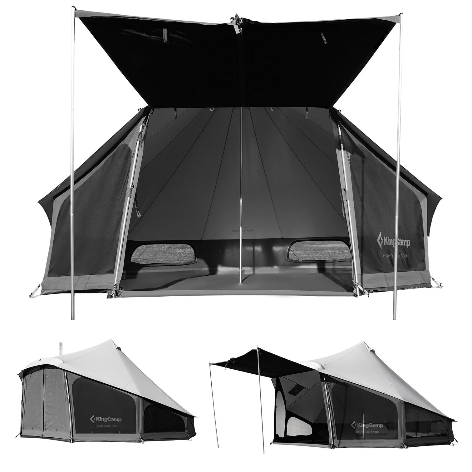 KingCamp KHAN LIGHT 500 Canvas Bell Tent