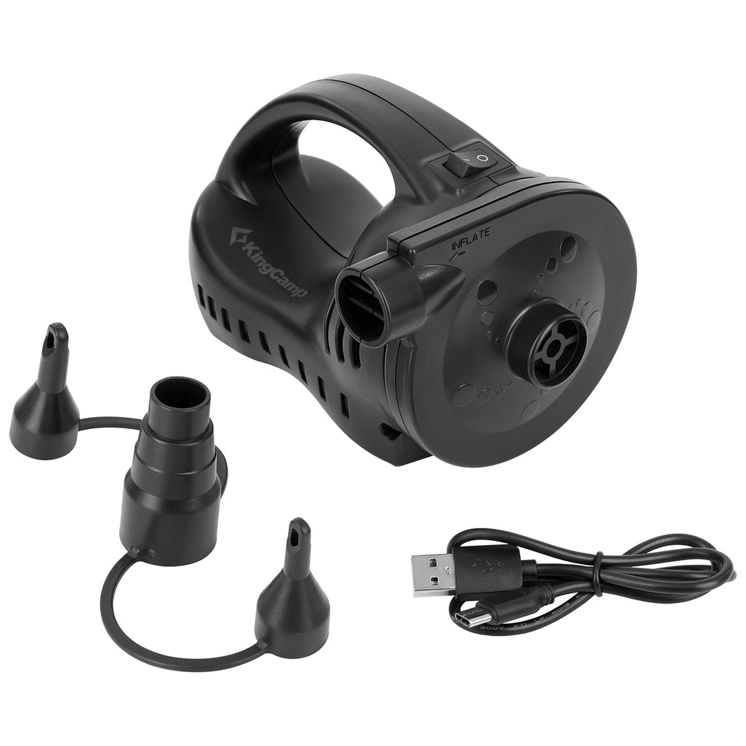 Order KingCamp Electric Inflator Deflator Air Mattress Pump